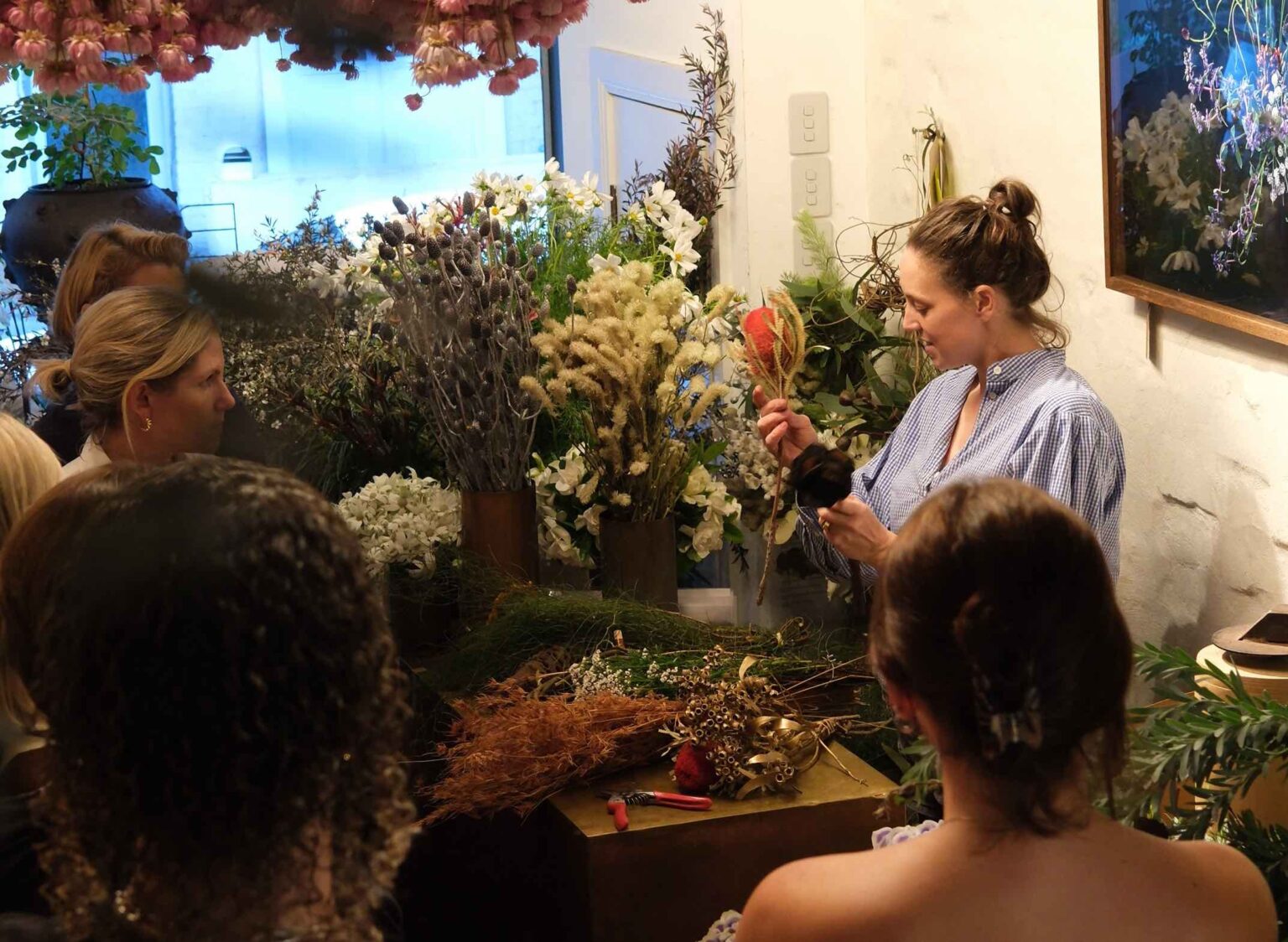 Winter Wreath Workshop with Bess Scott | Printhie Wines